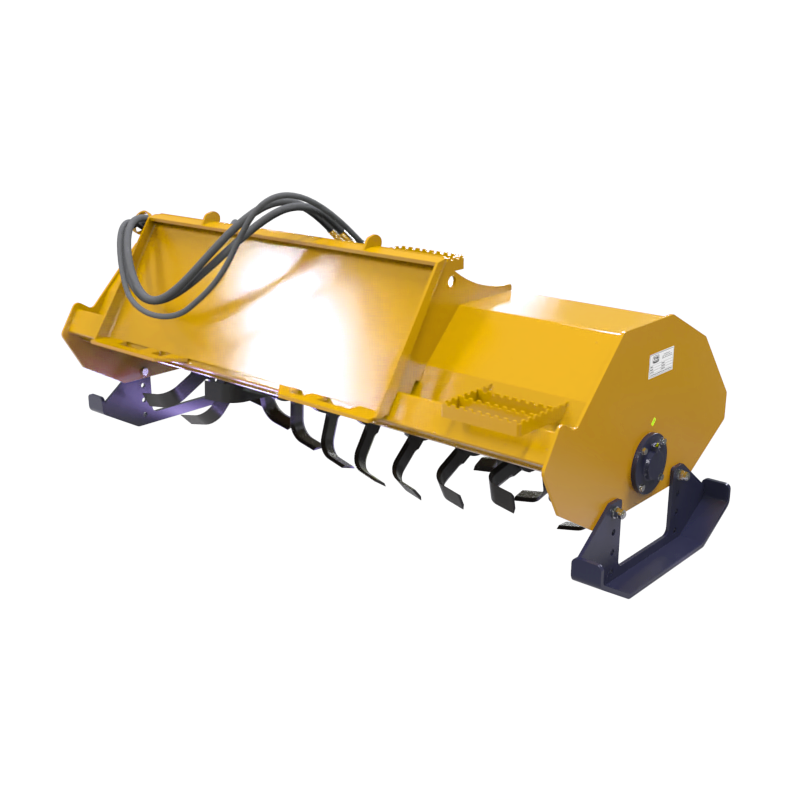 Skid Steer Rotary Tiller - HRT72 - China Agricultural Machinery ...